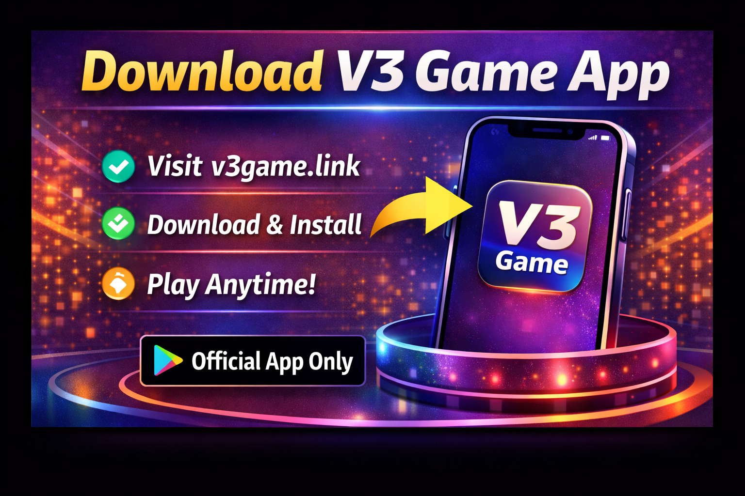 V3 Game - V3 Game Login