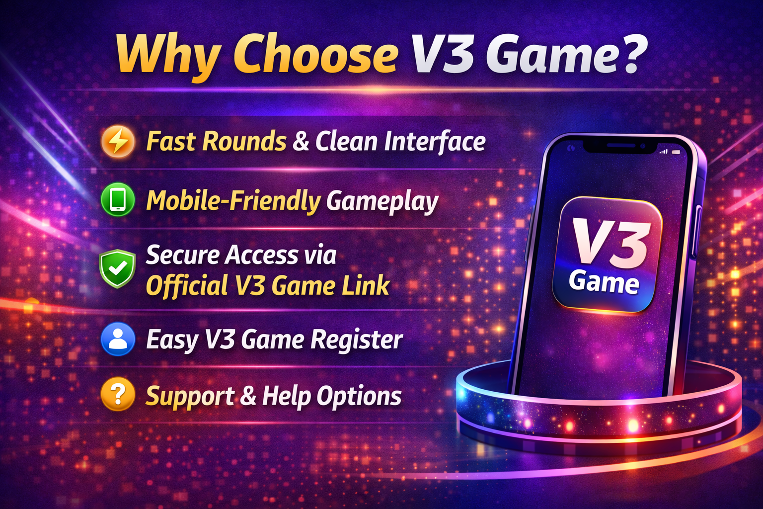 V3 Game - V3 Game Login